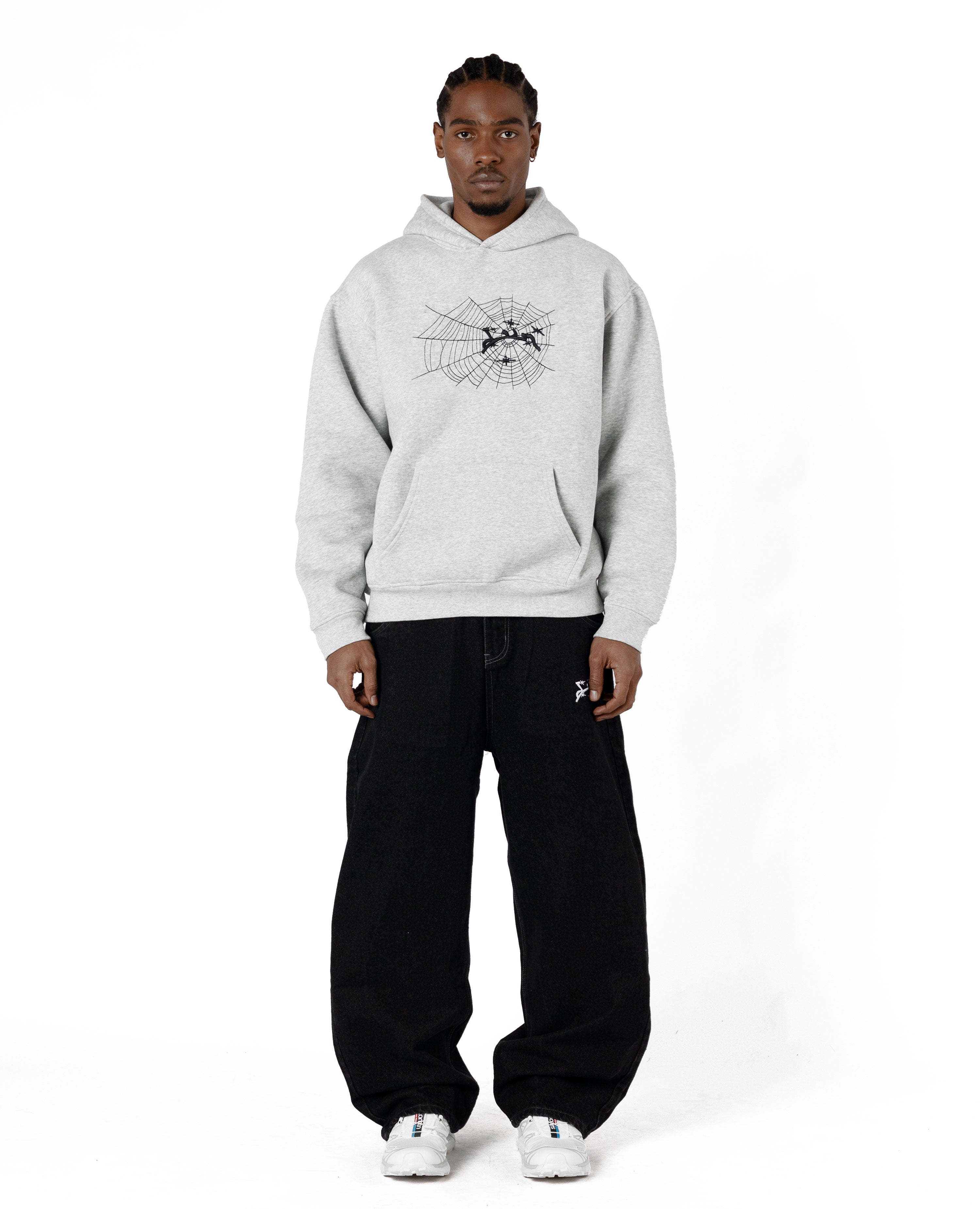 GREY SPIDER HOODIE – DIVINBYDIVIN